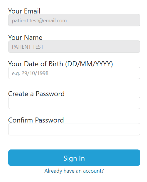 Patient Portal – ColoVantage Home