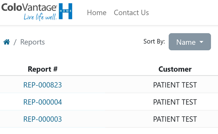 Patient Portal – ColoVantage Home